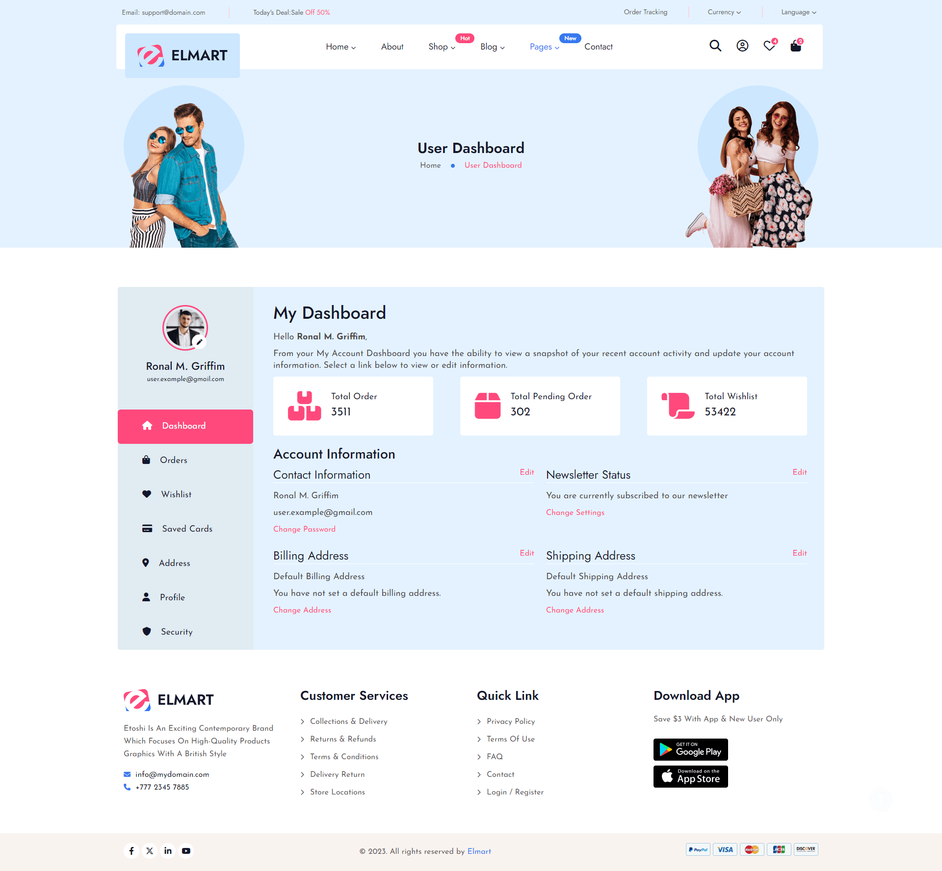 Elmart - Multipurpose eCommerce HTML5 Template